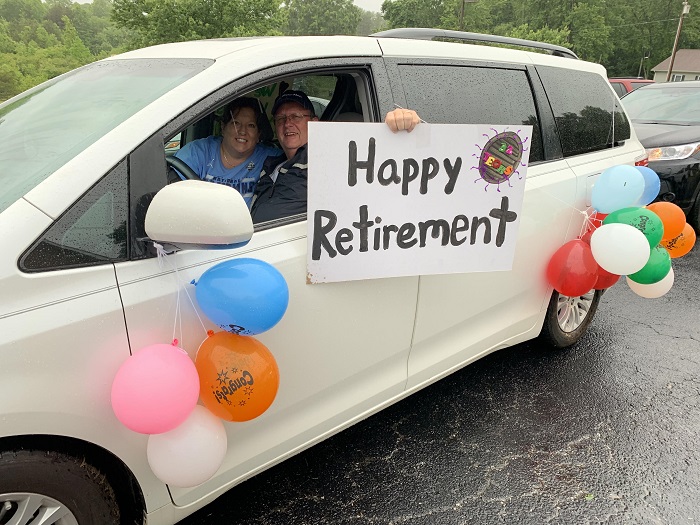 Photo Gallery: Family, friends throw surprise retirement parade for ...