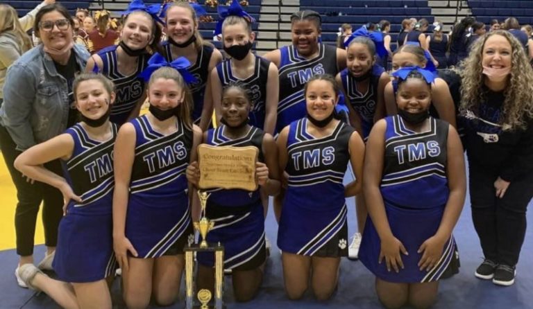 Troutman Middle squad wins inaugural county cheer championship ...