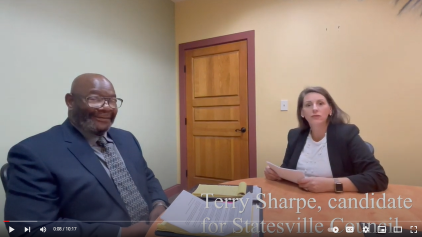 Meet the Candidates Video Series: Terry Sharpe for Statesville Council ...