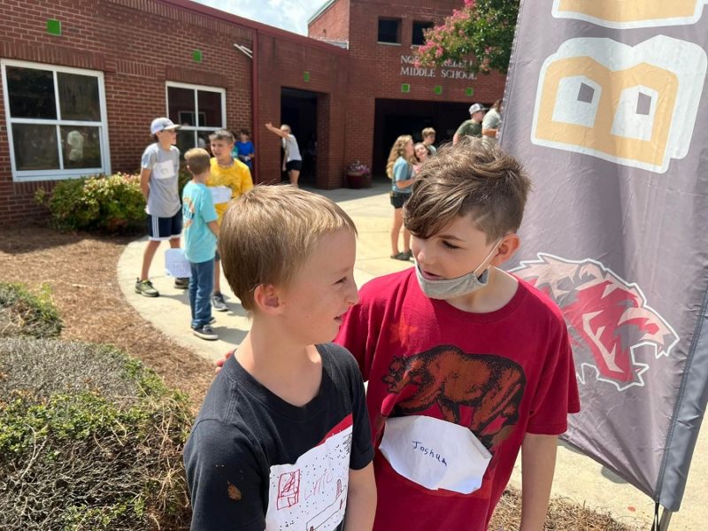 Head Start: North Iredell Middle School sixth-graders kick off new year ...