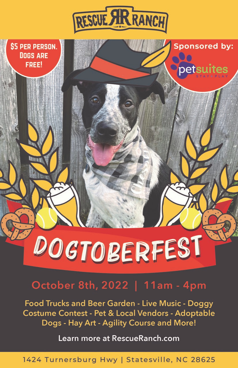 Rescue Ranch to host Dogtoberfest on October 8 | Iredell Free News
