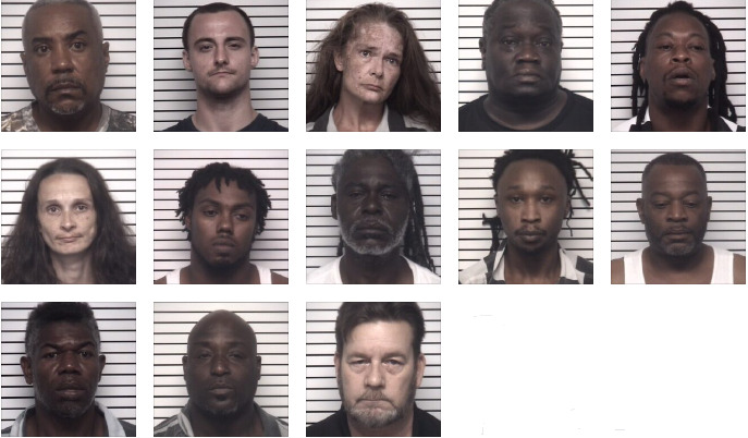 Sheriff: Thirteen suspects face felony charges as a result of ongoing ...