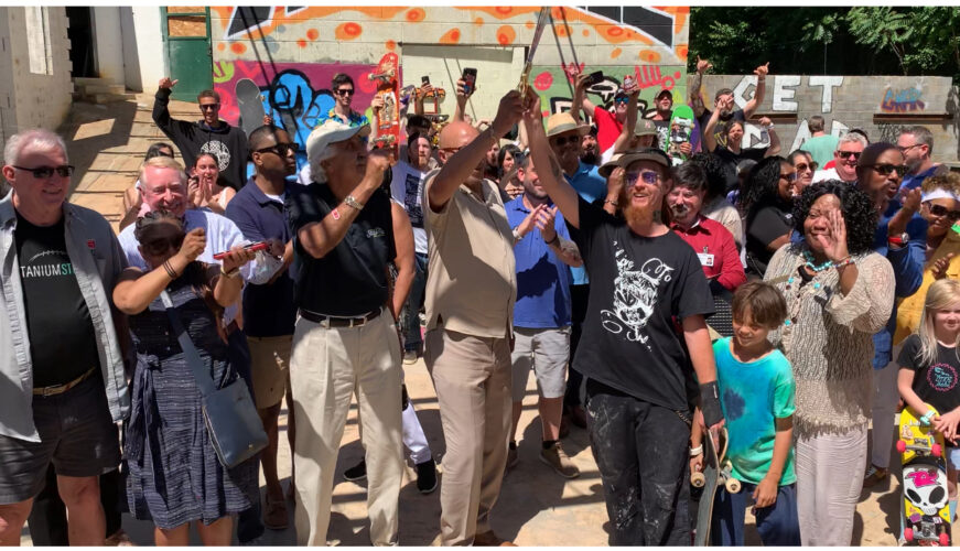 Rave Reviews: New skatepark opens at David J. Meachem Cultural, Arts ...