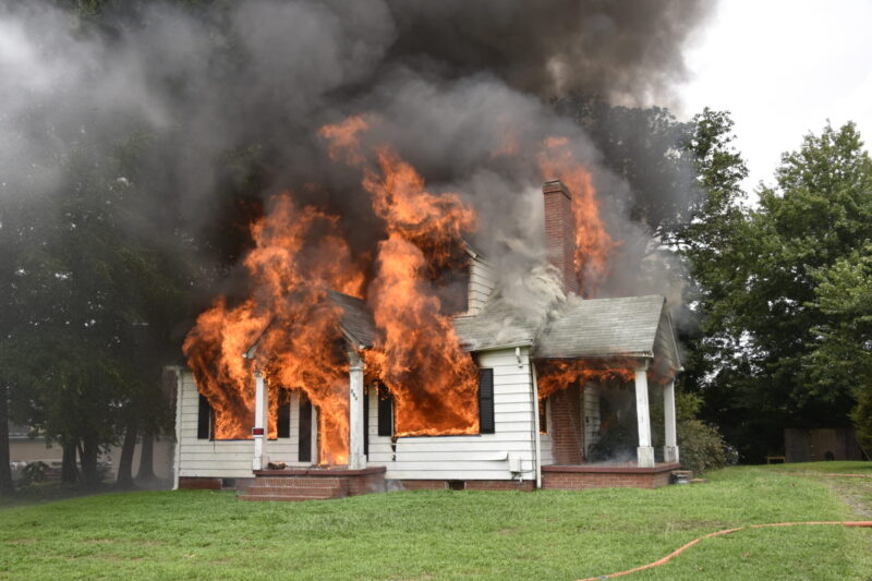 Photo Gallery: Troutman Fire Rescue personnel conduct ‘burn down ...