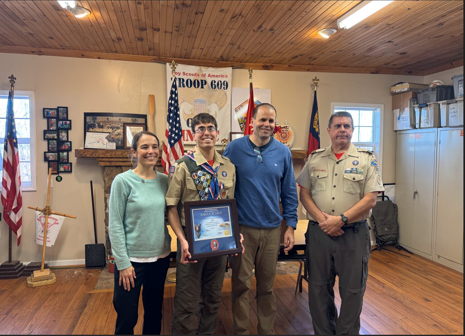 Johnson awarded rank of Eagle Scout | Iredell Free News