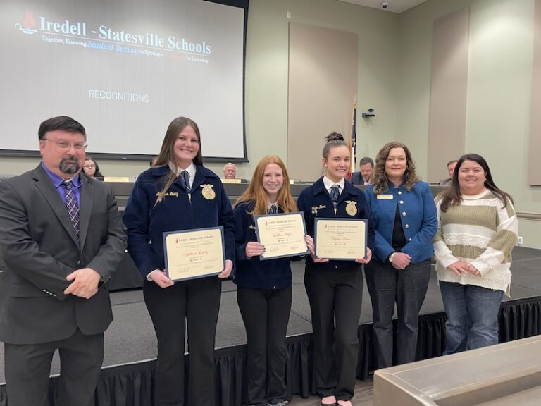 I-SS students recognized for excellence at board meeting | Iredell Free ...