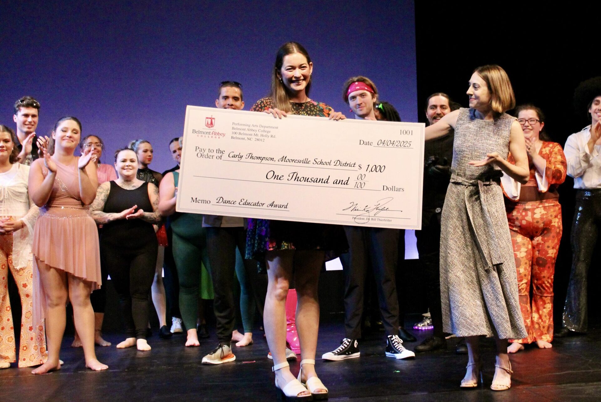 MGSD teacher receives Belmont Abbey Excellence in Dance Education Award ...